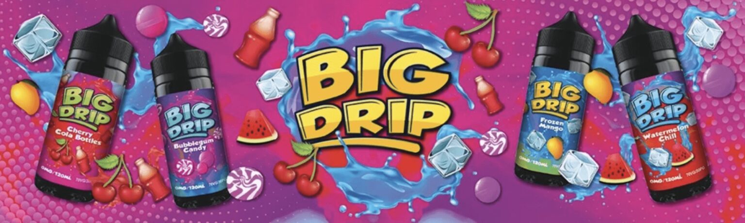 Big Drip E-liquids 100ml Shortfill (70VG/30PG) - VAPE.CO.UK