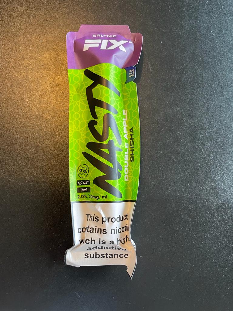 Nasty Fix Disposable Vape Kit Review - VAPE.CO.UK
