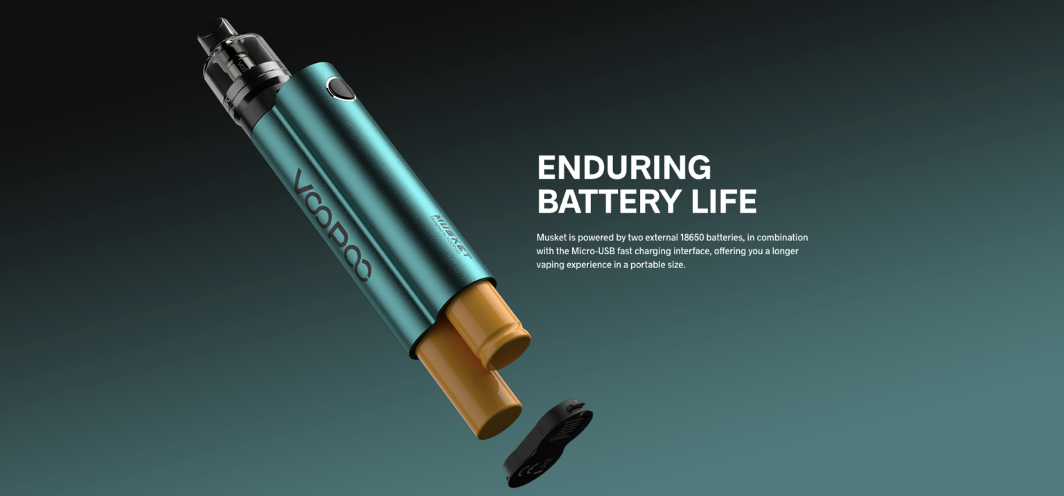 Voopoo Musket 120W Kit | Free UK Tracked Delivery | VAPE.CO.UK
