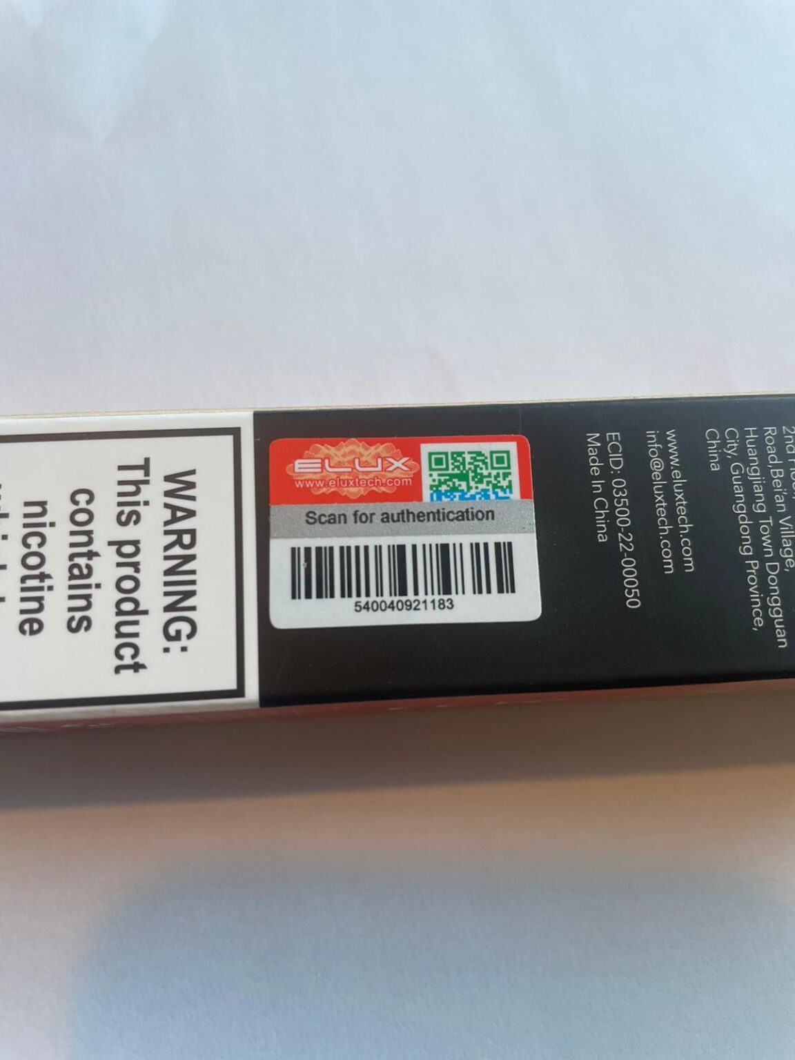 Elux Pro Disposable Vape Kit Review - VAPE.CO.UK