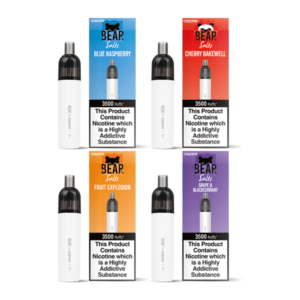 Aspire R1 Refillable Disposable Vape & 10ml Bear Nic Salt 3500 Puffs ...