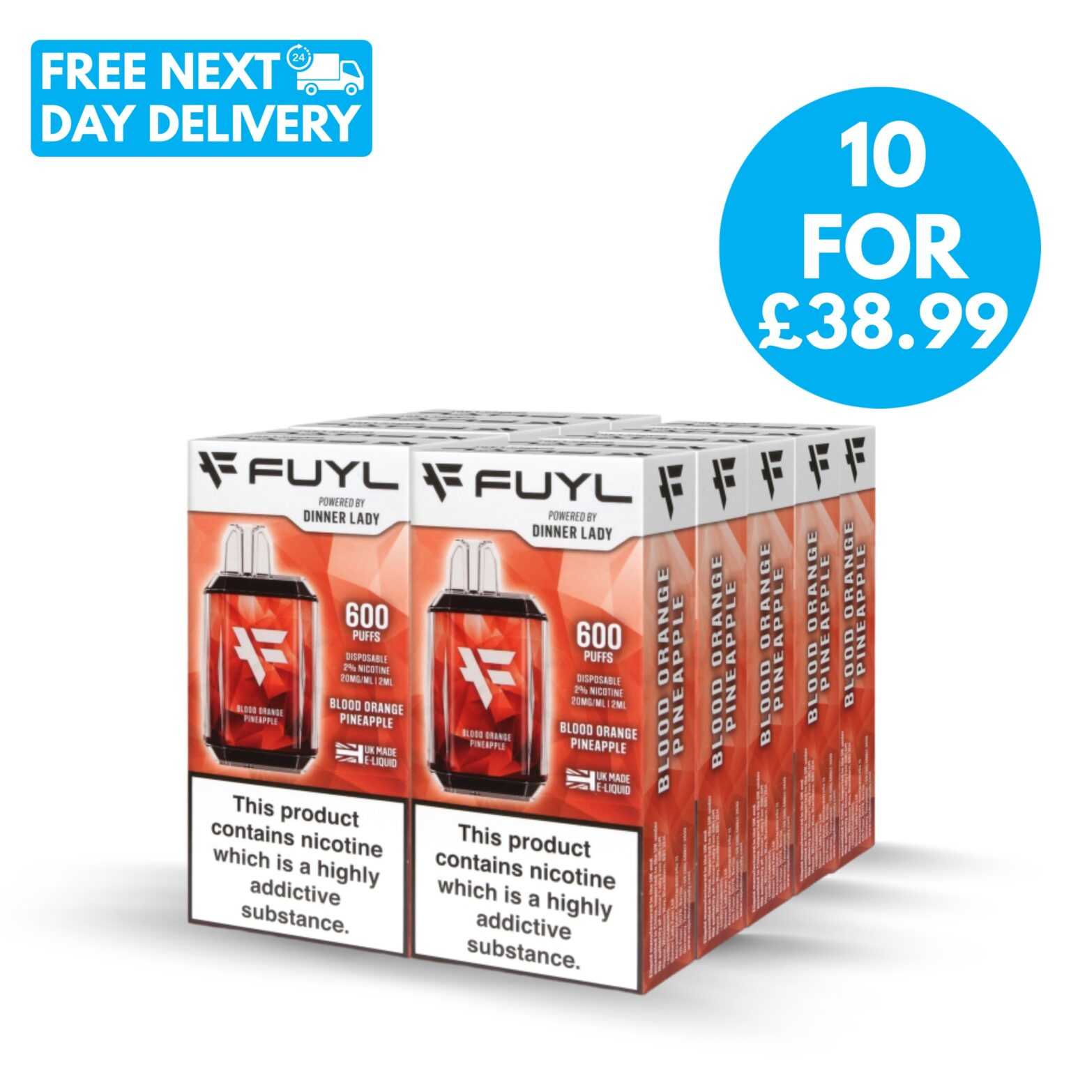 Boxes of 10 Disposable Vapes - VAPE.CO.UK