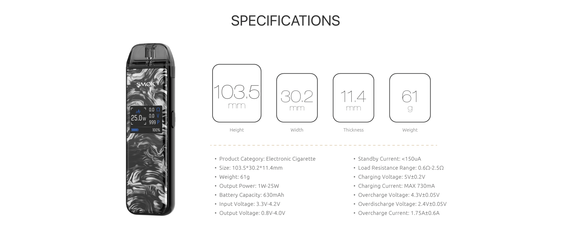 Smok Pozz Pod 25W Kit - VAPE.CO.UK