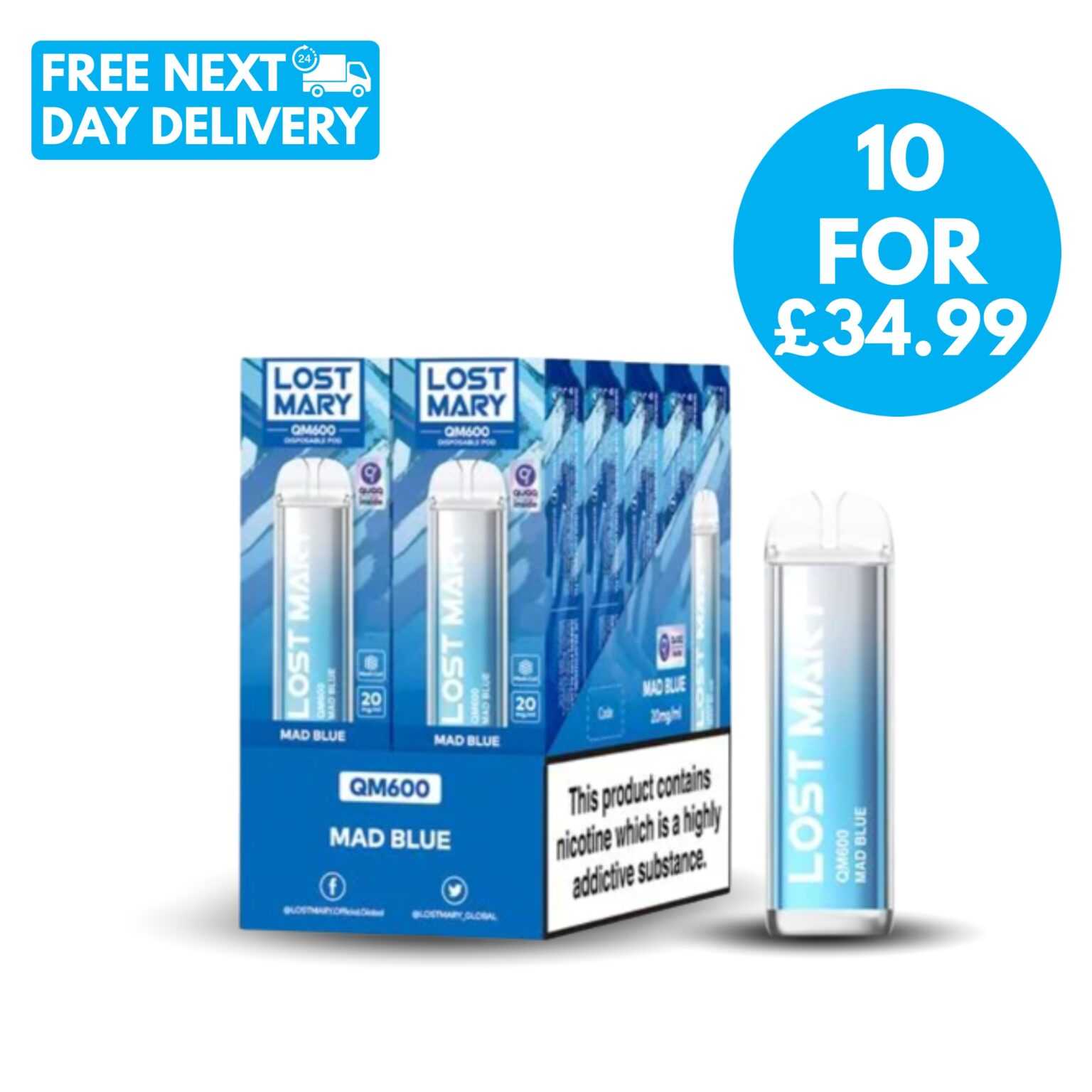 Boxes of 10 Disposable Vapes - VAPE.CO.UK