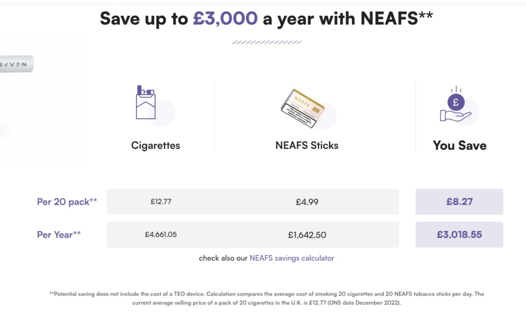 NEAFS TEO Heating Device - VAPE.CO.UK