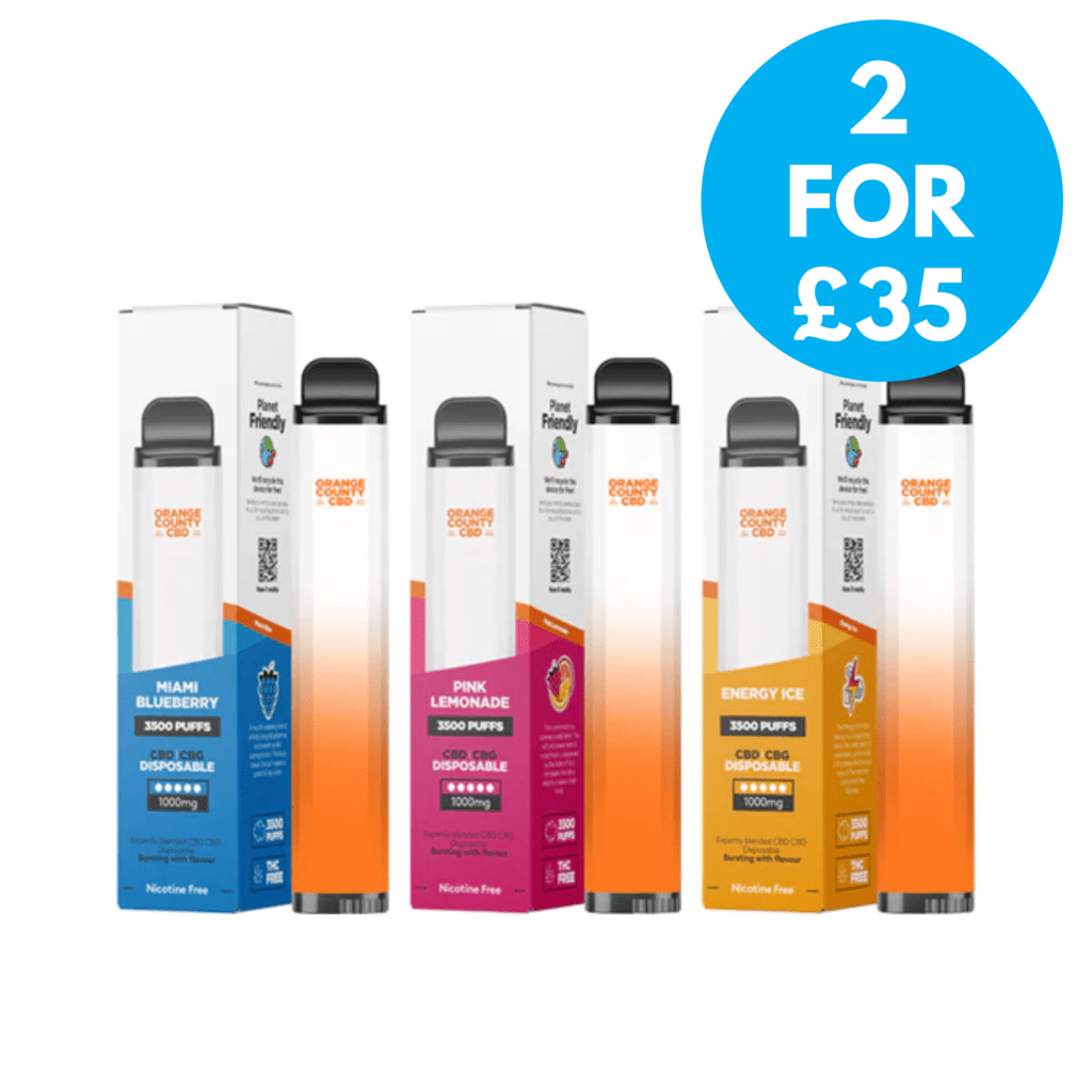 CBD Disposable Vapes - Free Next Day Delivery - VAPE.CO.UK