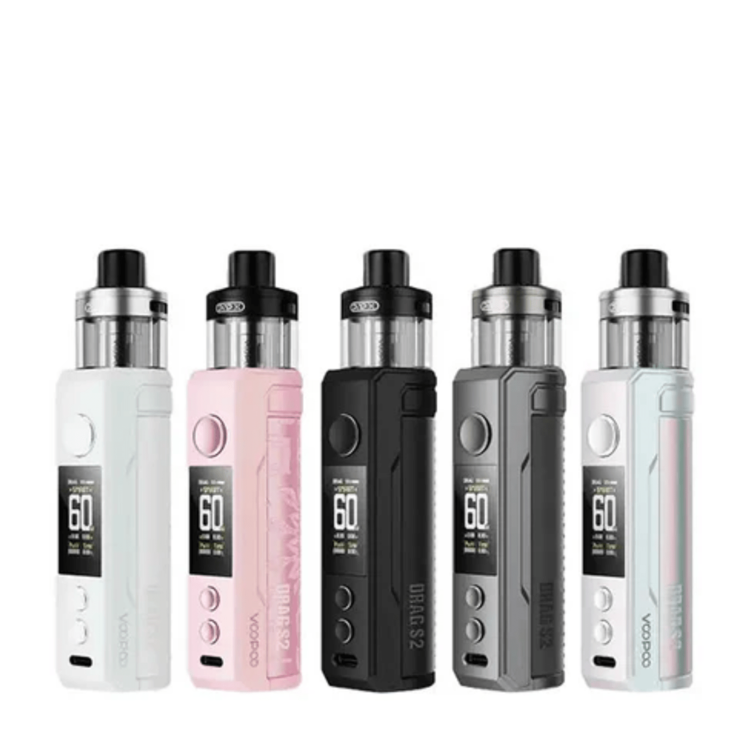 Voopoo Drag S2 60W Pod Vape Kit - VAPE.CO.UK