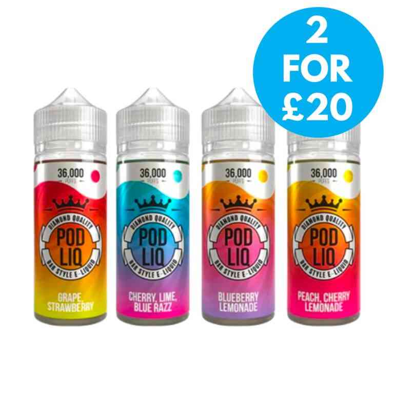 0mg Riot Squad Pod Liq Shortfill 100ml (70VG/30PG) - 2 For £20 - VAPE.CO.UK