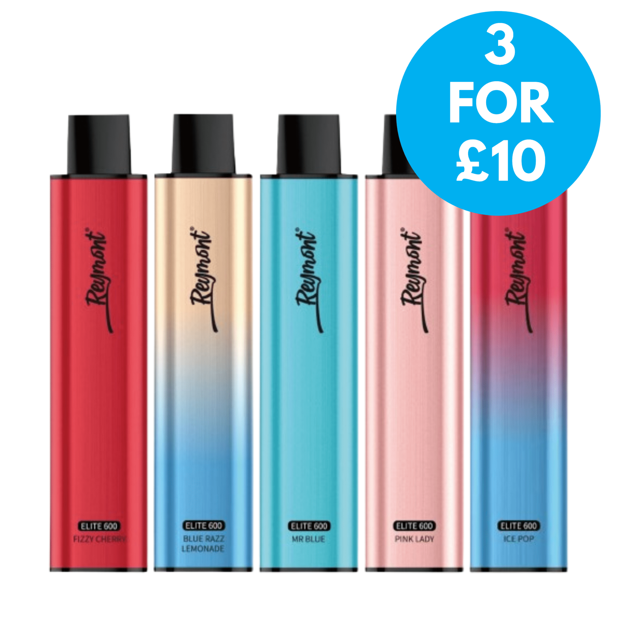 20mg (2%) Reymont Elite Disposable Vape - 3 For £10 - Free Delivery ...