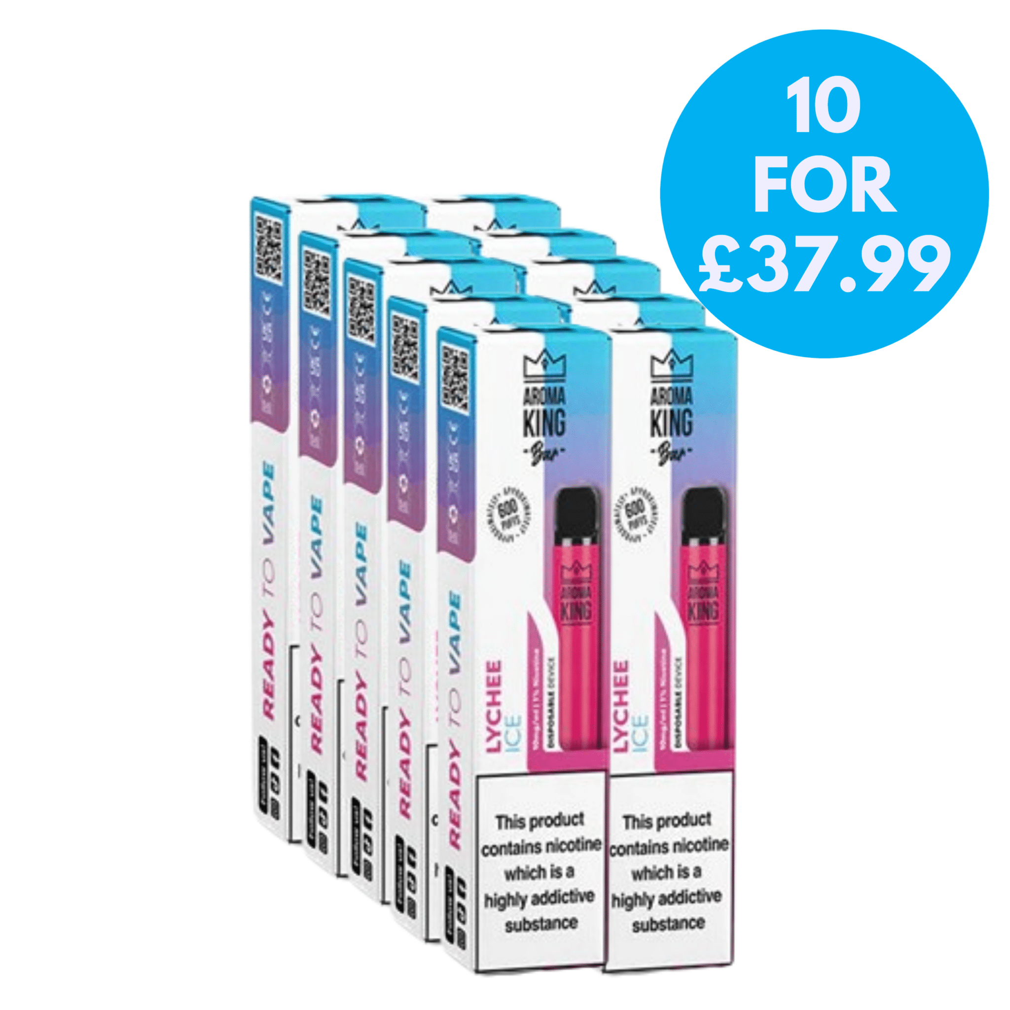 Mad Eyes Lost Mary HOAL Disposable Vape - Box of 10 - £34.99 - VAPE.CO.UK