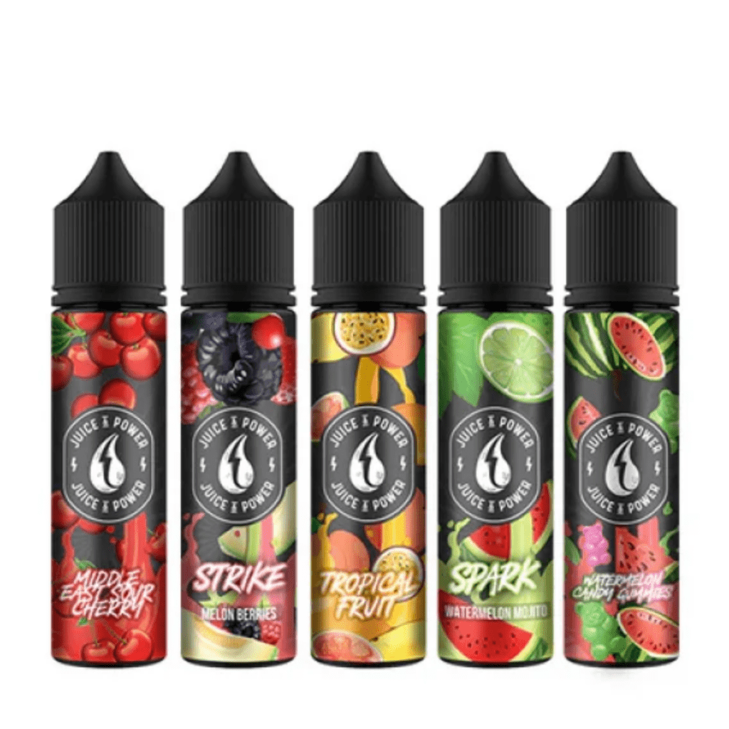 0mg Juice N Power Shortfill 50ml (70VG/30PG) - VAPE.CO.UK
