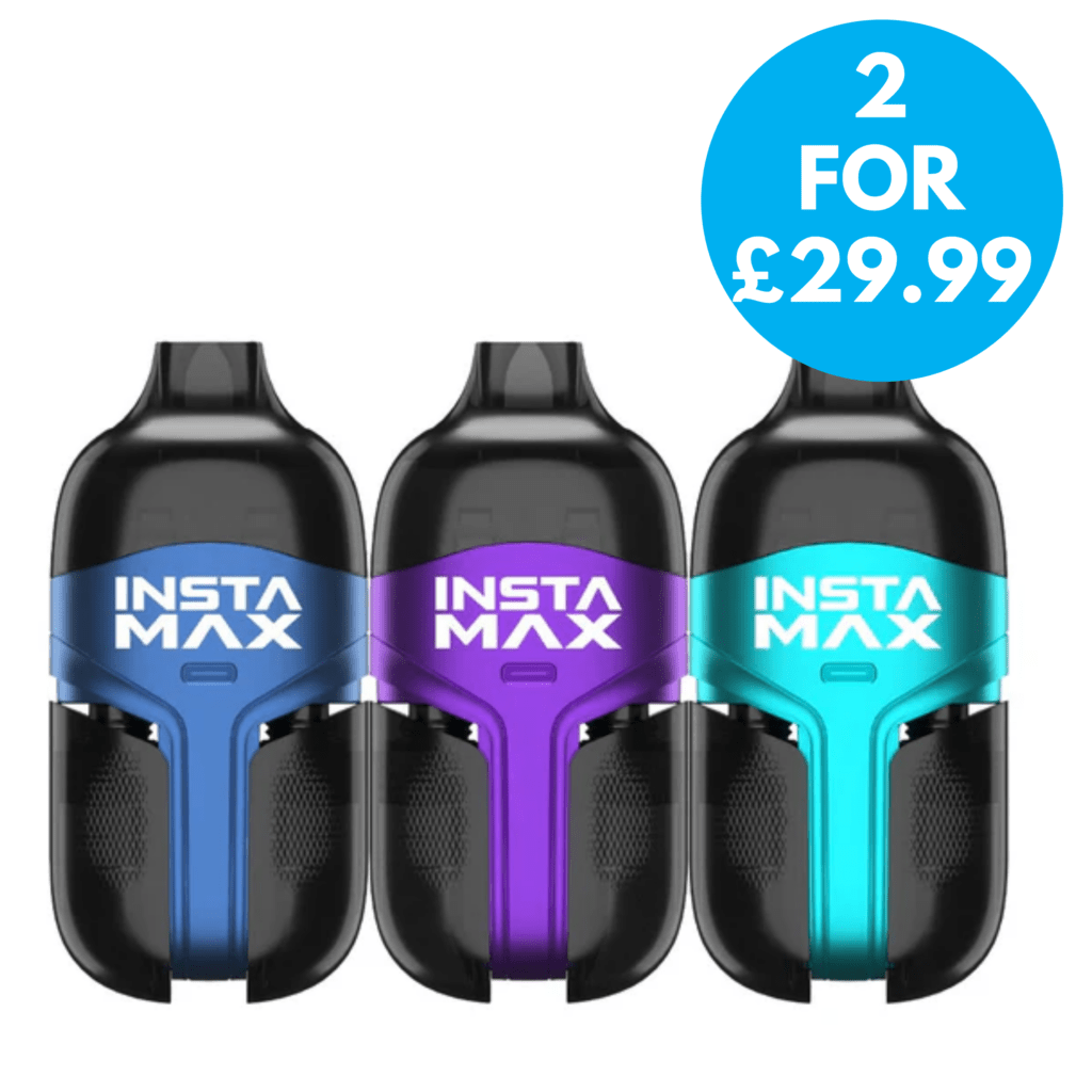 20mg Insta Max 20k Puffs Disposable Vape - 2 For £29.99 - VAPE.CO.UK