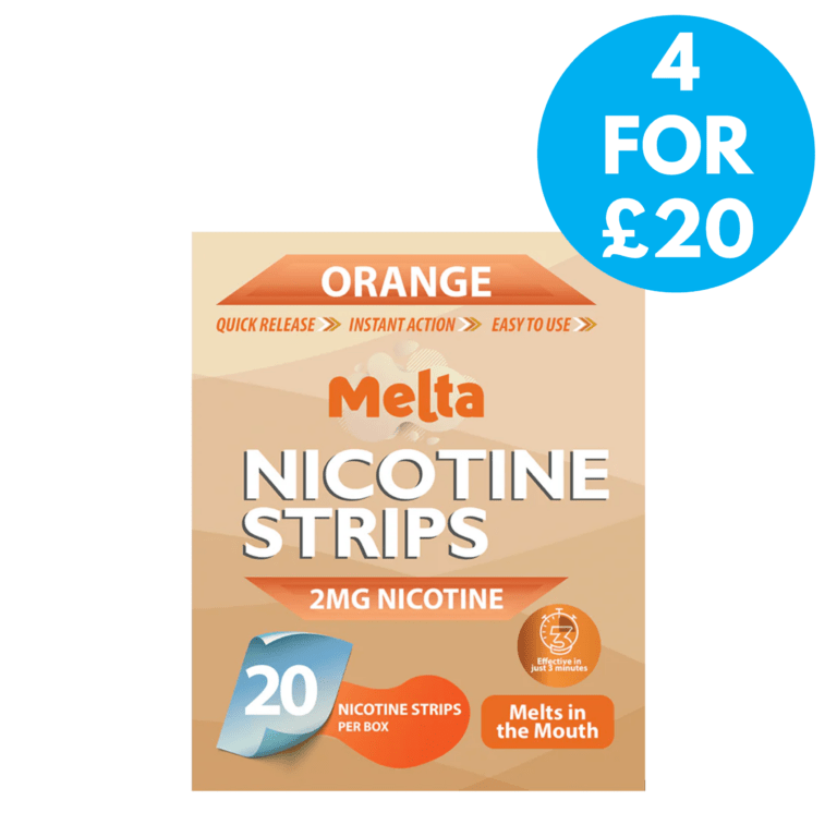 Melta 2mg Nicotine Film Strips - 4 For £20 - VAPE.CO.UK