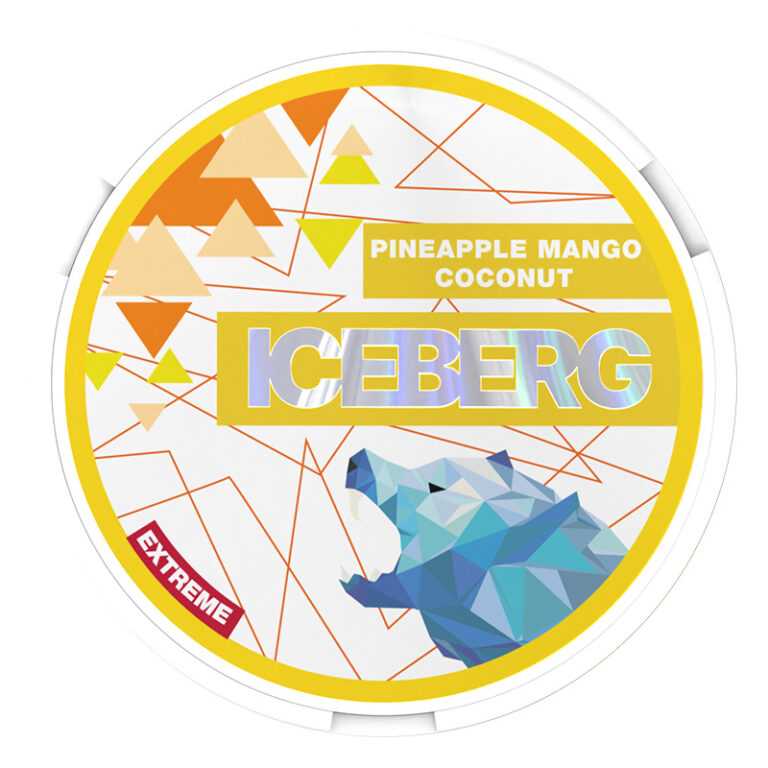 Iceberg Extreme Snus 50mg Nicotine Pouches - 3 For £9.99 - VAPE.CO.UK