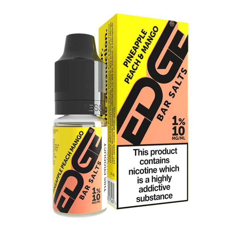 10mg Edge Bar Nic Salts 10ml - 6 For £10 - VAPE.CO.UK