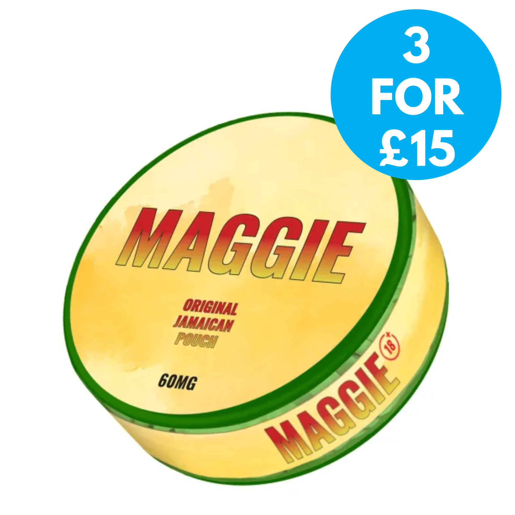 Maggie 60mg Snus Nicotine Pouches - 3 For £15 - VAPE.CO.UK