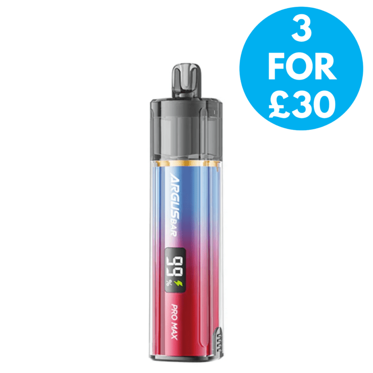 Voopoo Argus Bar Pro Max Disposable Vape Kit - 3 For £30 - VAPE.CO.UK