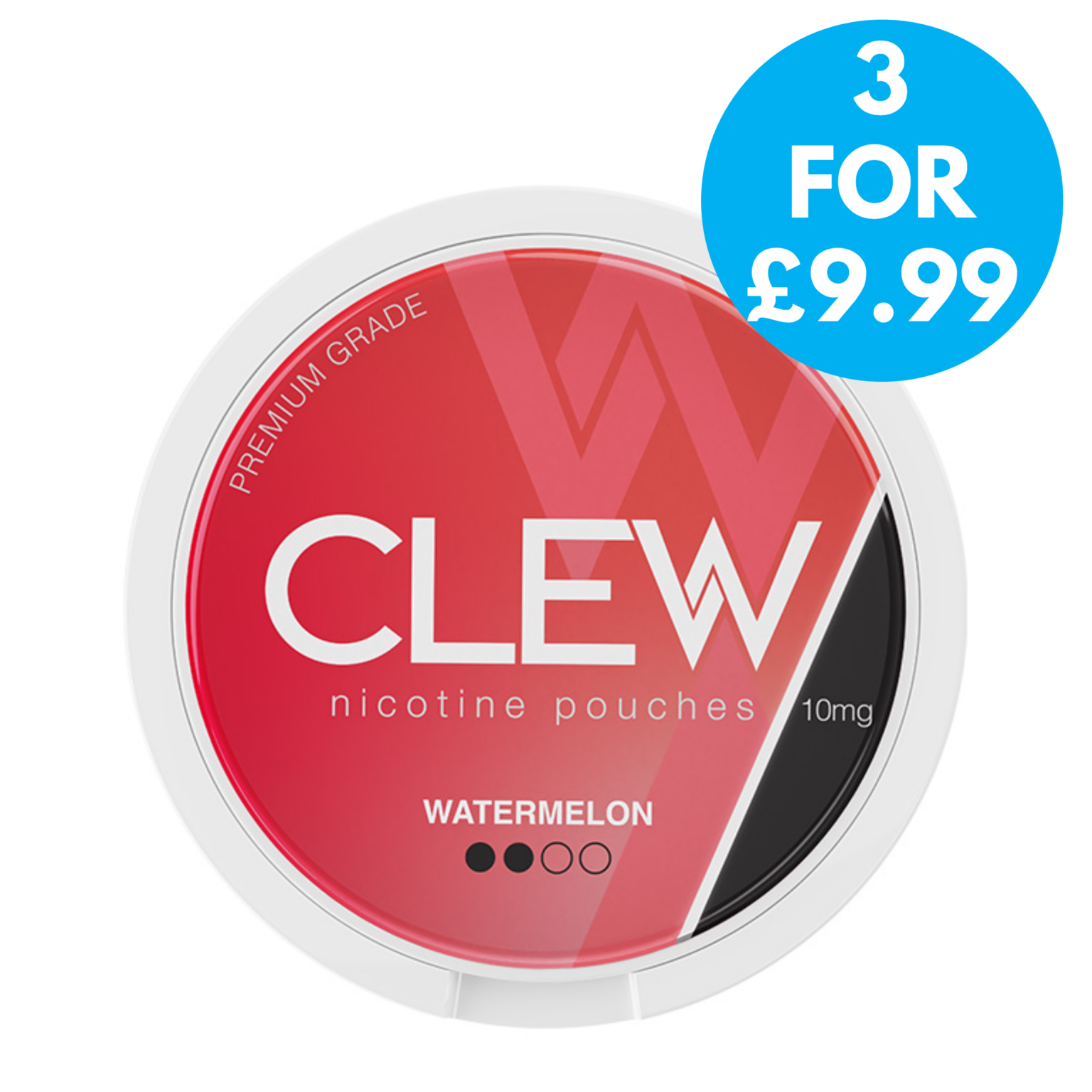 Clew Snus 10mg Nicotine Pouches - 3 For £9.99 - VAPE.CO.UK