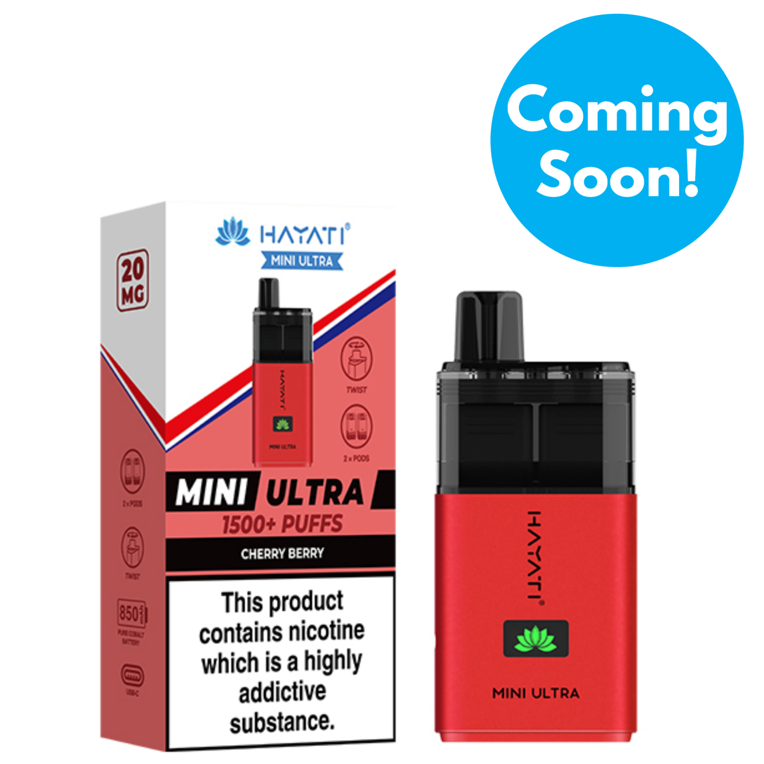 Hayati Mini Ultra Disposable Vape Kit - VAPE.CO.UK