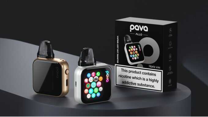 Pava Allo Horiz Ultra Refillable Pod Vape Kit - VAPE.CO.UK