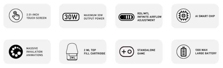 Pava Allo Horiz Ultra Refillable Pod Vape Kit - VAPE.CO.UK