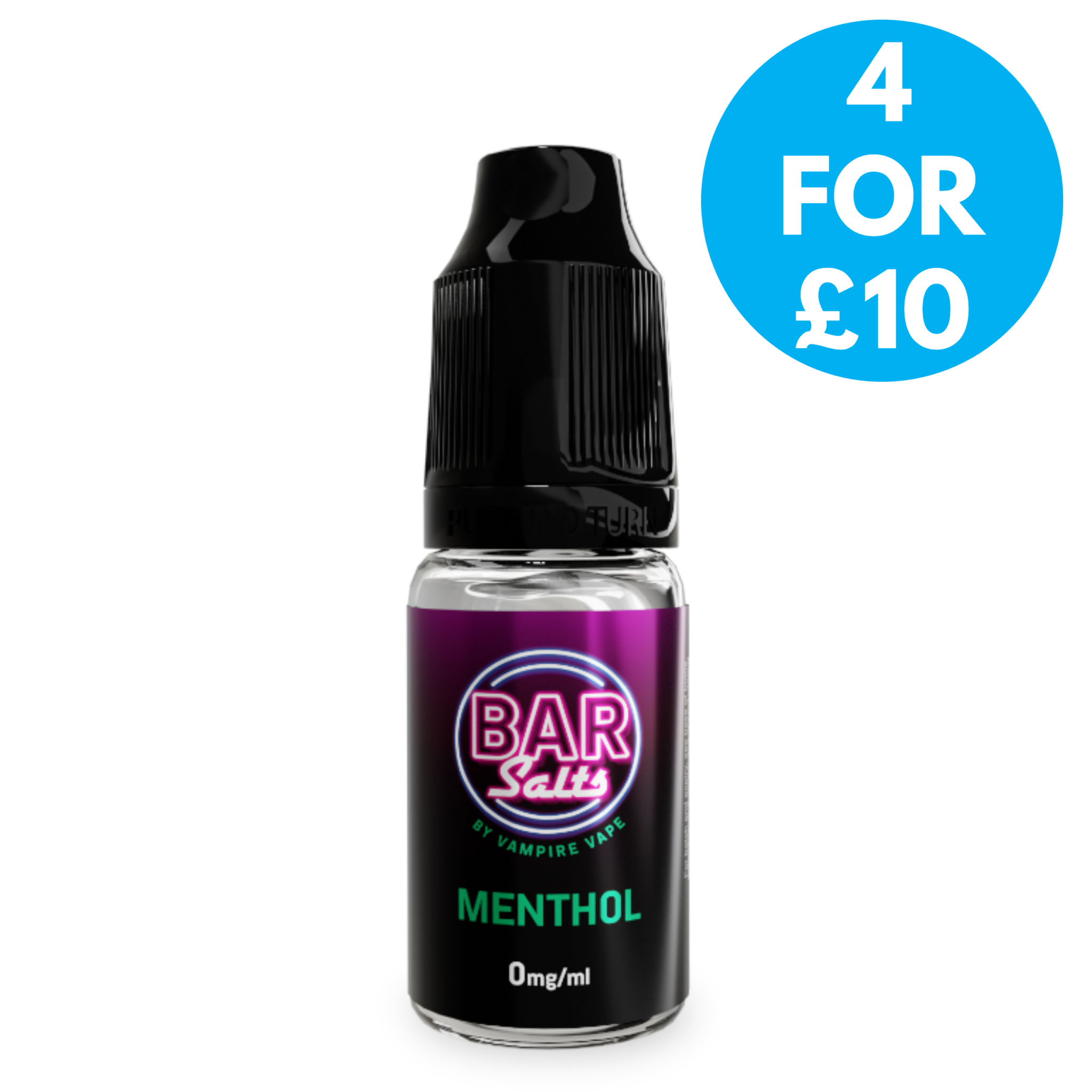 0mg Vampire Vape Bar Nic Salts (50VG/50PG) - 4 For £10 - VAPE.CO.UK