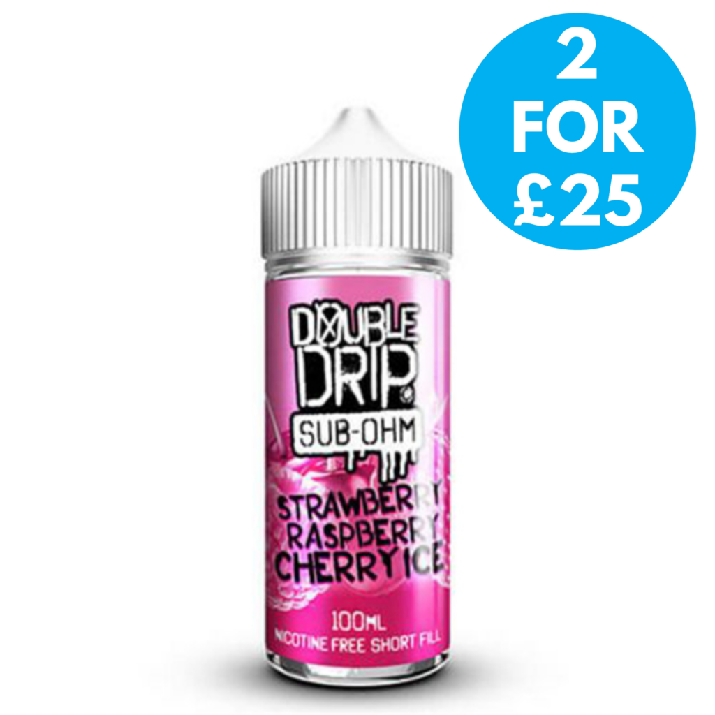 Double Drip 0mg 100ml Shortfill (70VG/30PG) - 2 For £25 - VAPE.CO.UK