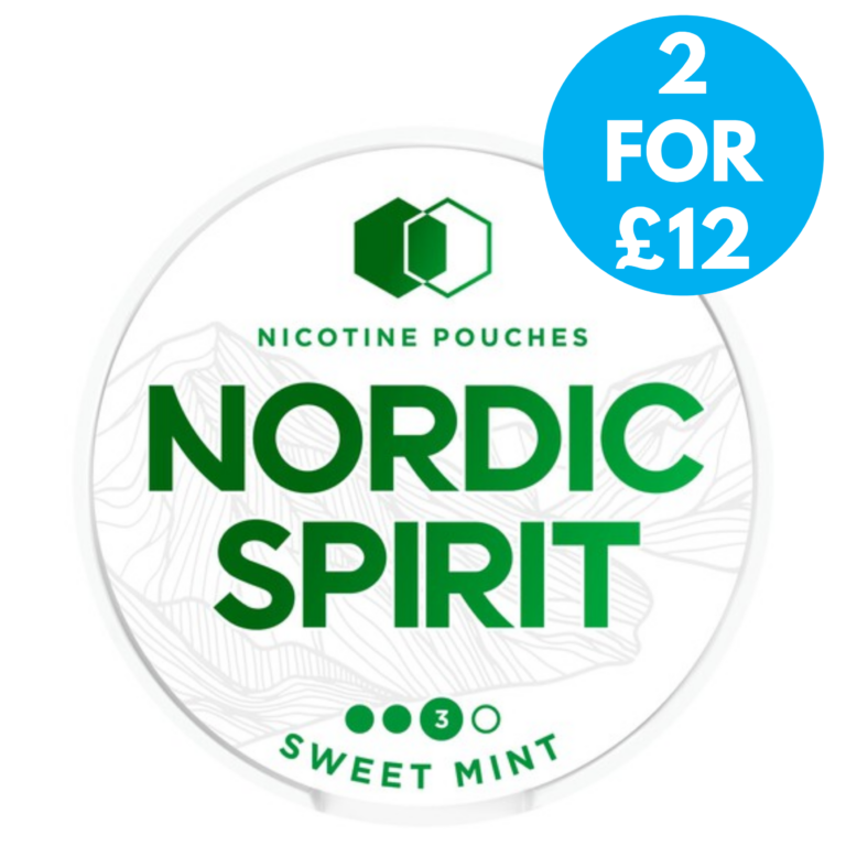 Nordic Spirit Snus 9mg Nicotine Pouches - 2 For £12 - VAPE.CO.UK