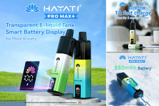 Hayati Pro Max 6000+ Prefilled Pod Vape Kit - 3 For £30 - VAPE.CO.UK