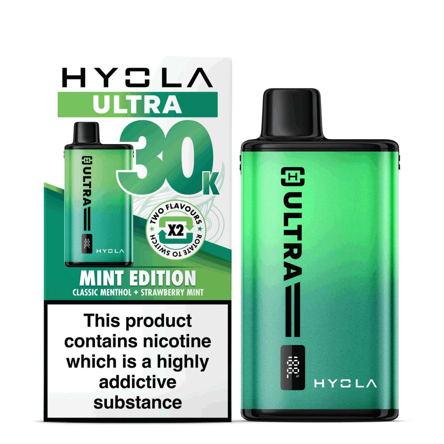 Hyola Ultra 30K Prefilled Pod Vape Kit - 3 for £30 - VAPE.CO.UK