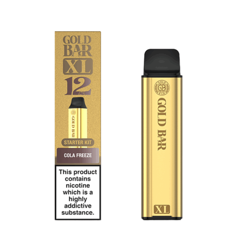 Gold Bar XL Prefilled Pod Vape Kit - Only £6.99 - VAPE.CO.UK