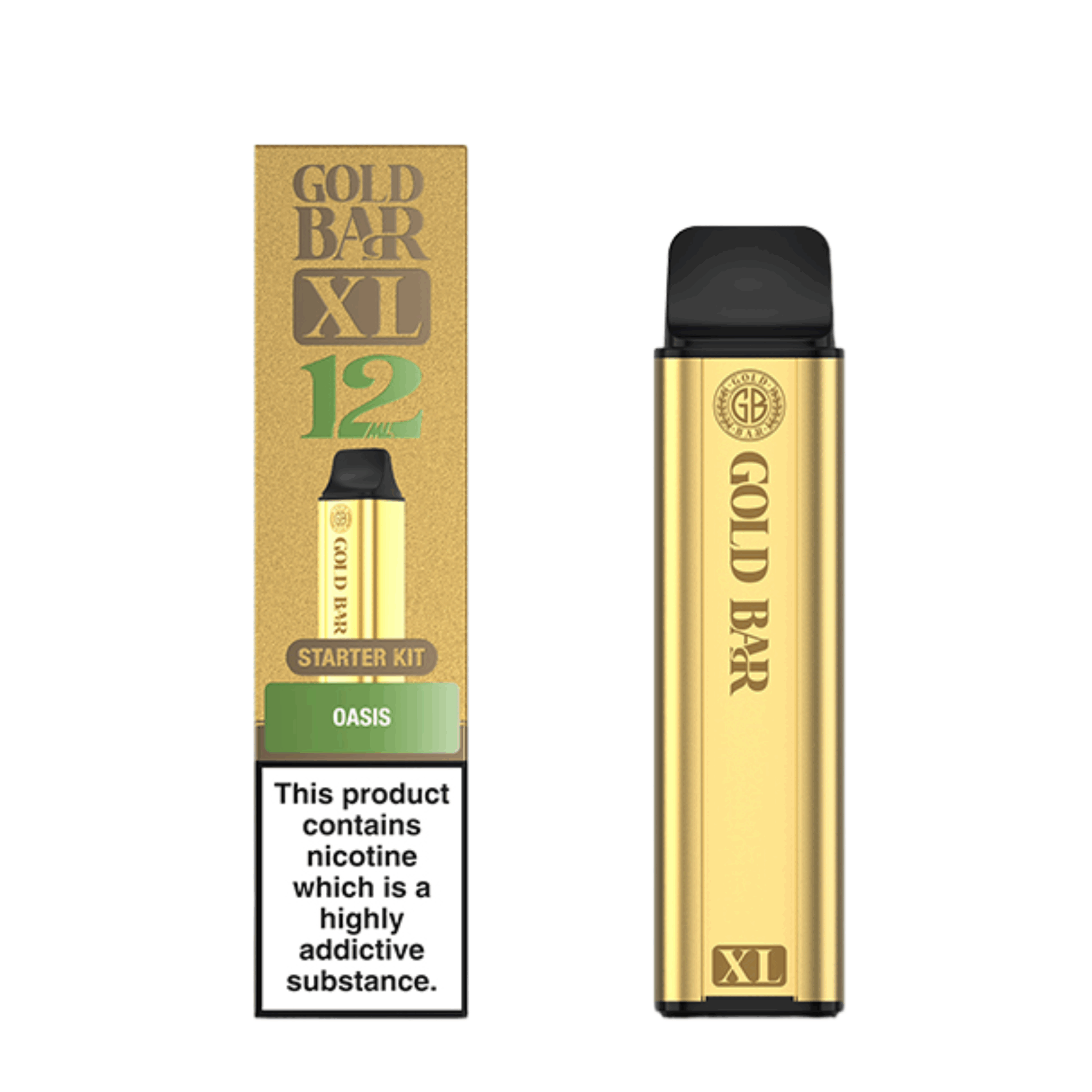 Gold Bar XL Prefilled Pod Vape Kit - Only £6.99 - VAPE.CO.UK