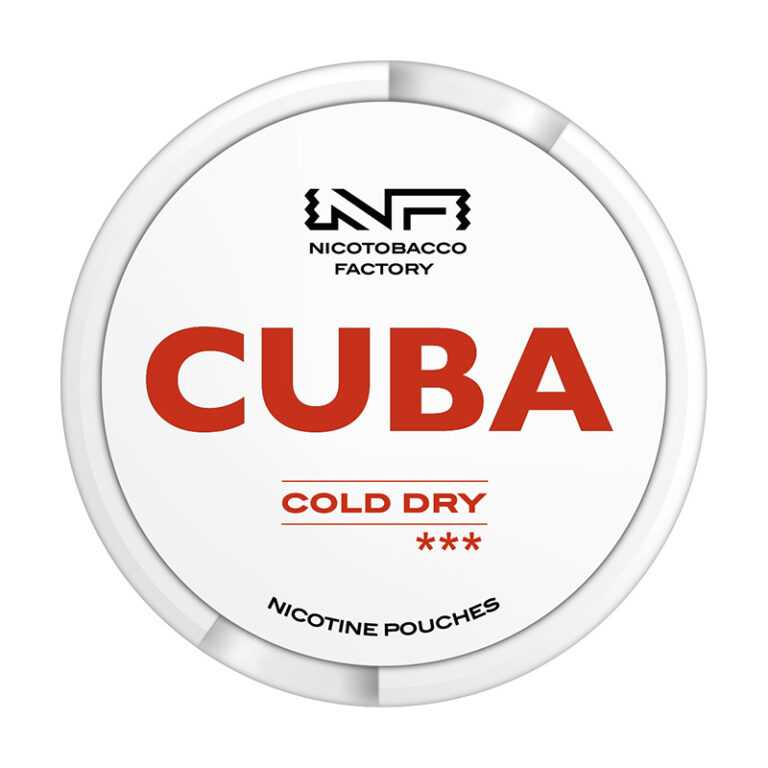 Cuba White Nicotine Pouch 16mg - 3 For £9.99 - VAPE.CO.UK