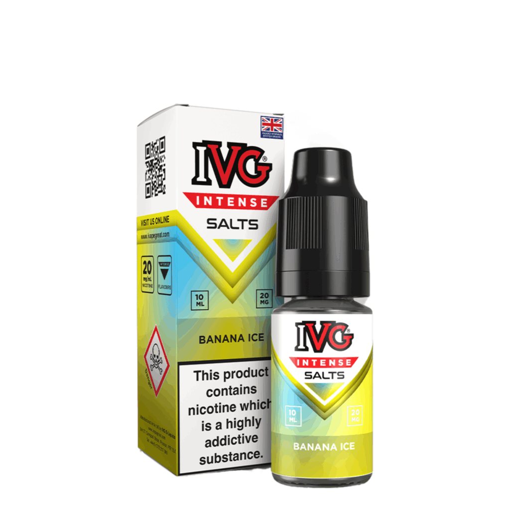 20mg (2%) IVG Intense Nic Salts 10ml E-Liquid - 5 For £10 - VAPE.CO.UK