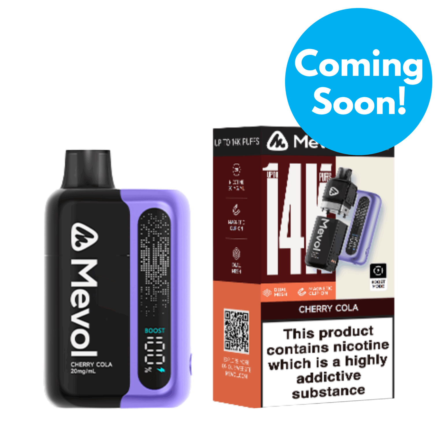 20mg (2%) Mevol S7000 Prefilled Vape Kit - VAPE.CO.UK