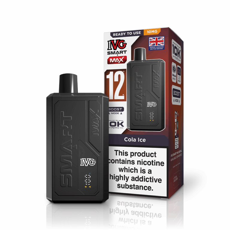 10mg (1%) IVG Smart Max Prefilled Vape Kit - 3 For £25 - VAPE.CO.UK