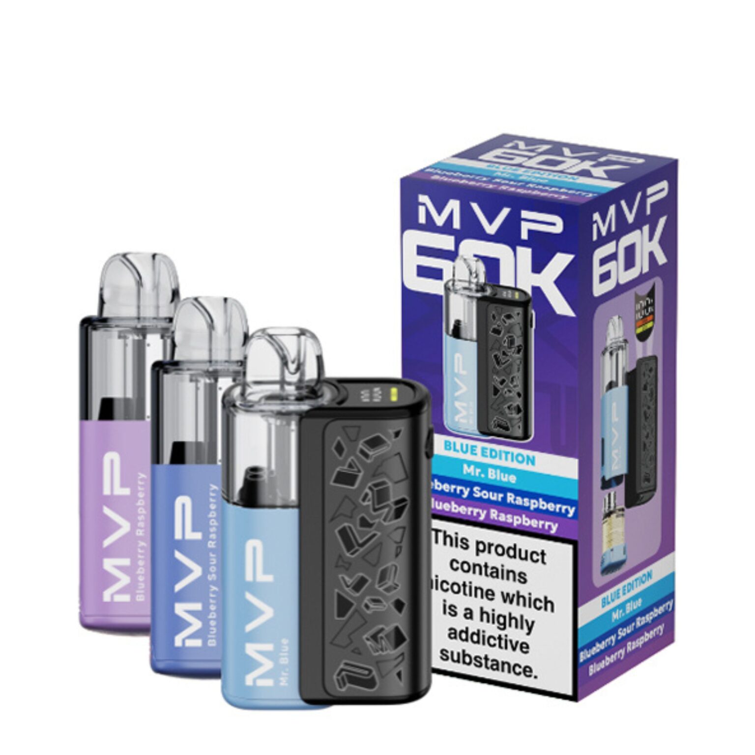 Innokin MVP 60K Prefilled Vape Kit 20mg (2%) - 3 For £30 - VAPE.CO.UK