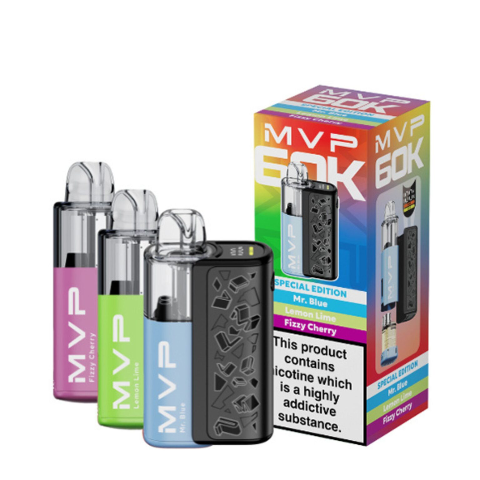 Innokin MVP 60K Prefilled Vape Kit 20mg (2%) - 3 For £30 - VAPE.CO.UK