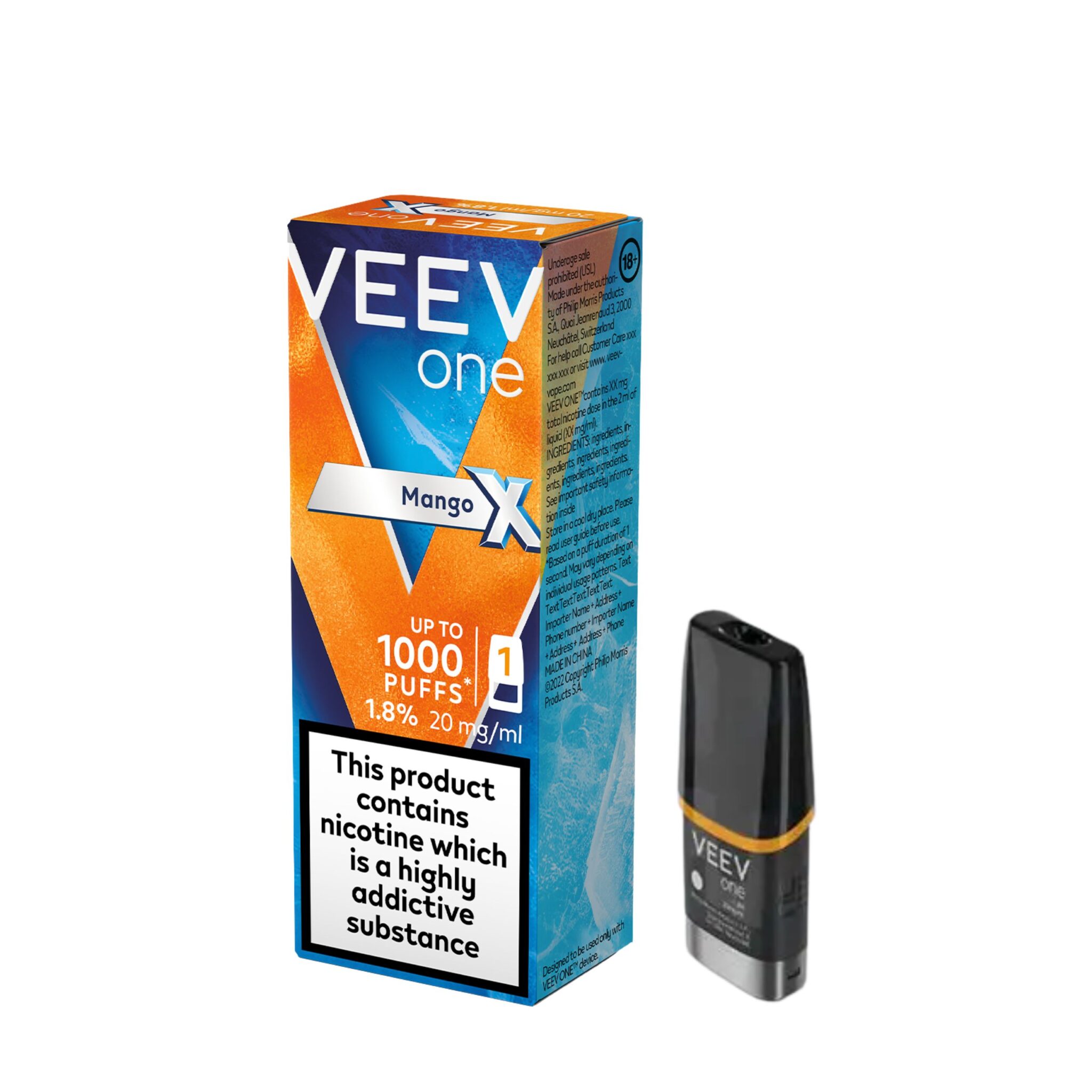 Veev One X Prefilled Pods - 6 For £10 - VAPE.CO.UK