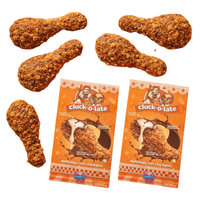Drool Sweets Cluck-O-Late Chicken Shaped Chocolate - VAPE.CO.UK